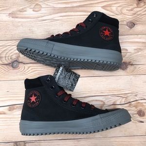 Converse | Shoes | Converse Chuck Taylor All Star Leather Boot Pc Hi ...